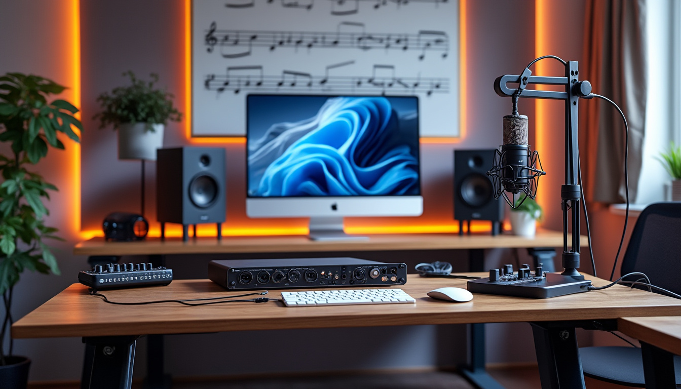 Micro USB studio : config audio pro à la maison